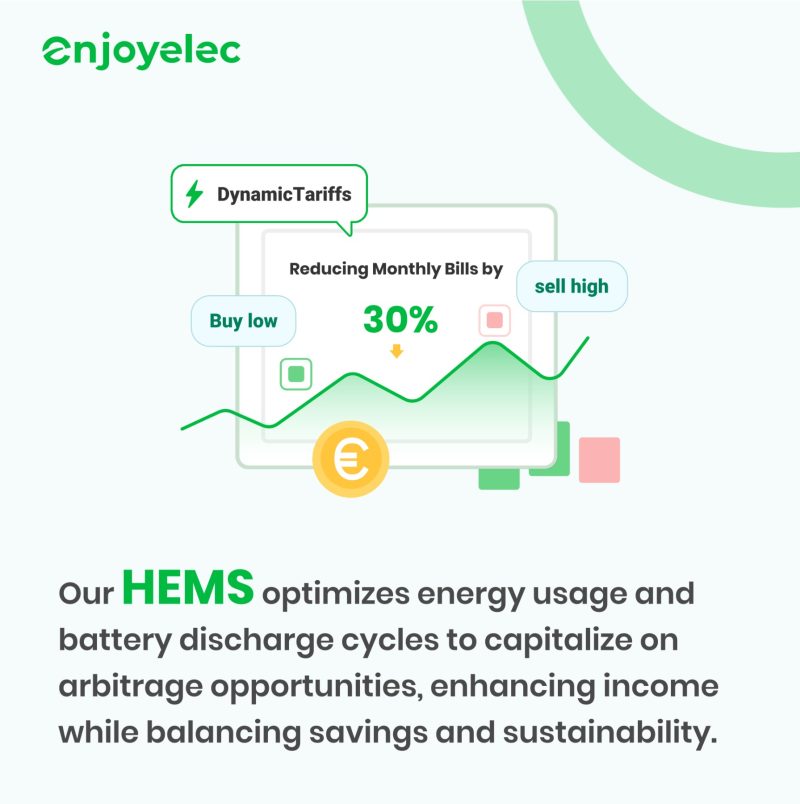 ⚡ Unlock Smart Energy Arbitrage with enjoyelec HEMS: Your Path to Savings and Sustainability! 🌍