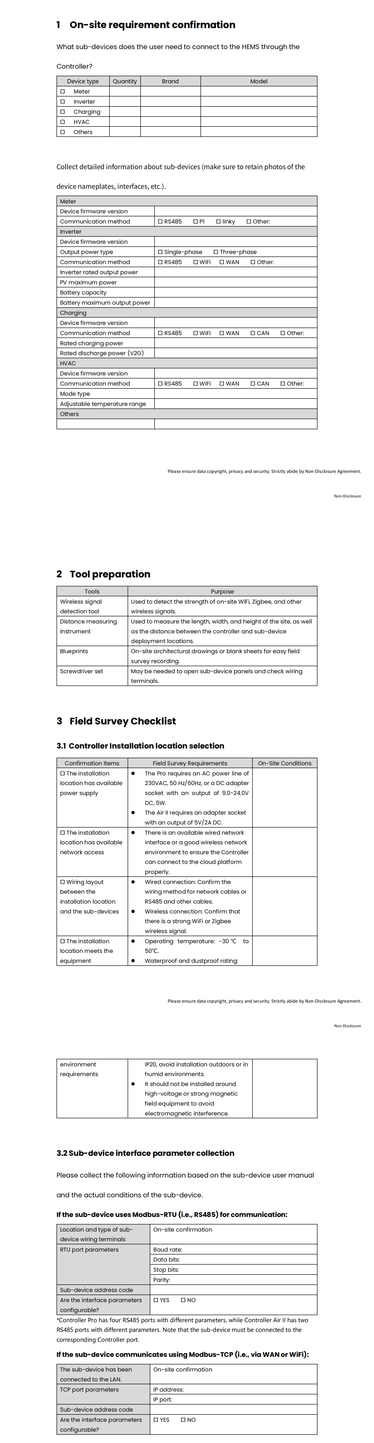 On-site inspection guidance - enjoyelec