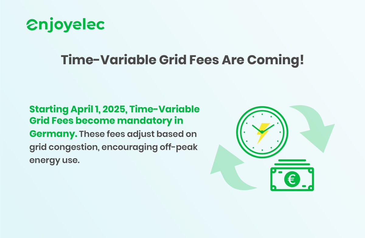 Time-Variable Grid Fees (zeitvariable Netzentgelte) from 2025: A Guide for Smart Energy Users